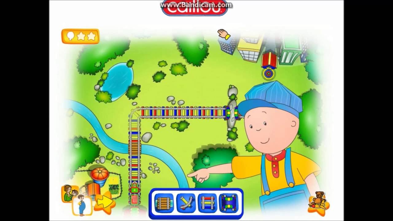 Caillou Online Game - YouTube