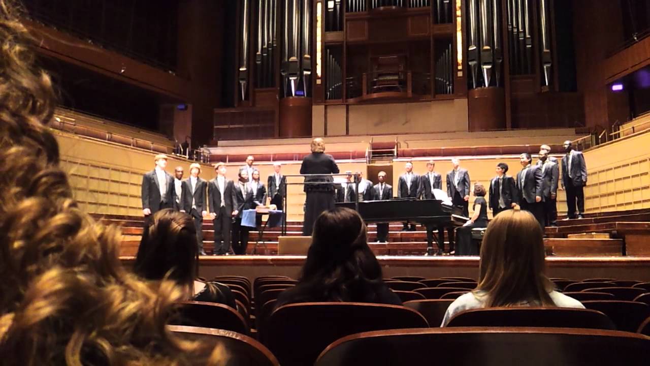 NCHS Varsity Men's Choir- SWACDA Convention- Find The Cost of Freedom ...