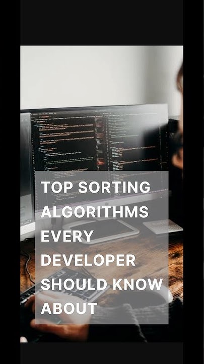 Top Algorithms for sorting #interview #tech #sde #dsalgo #dsa #coding #codingshortvideo #excel # ...