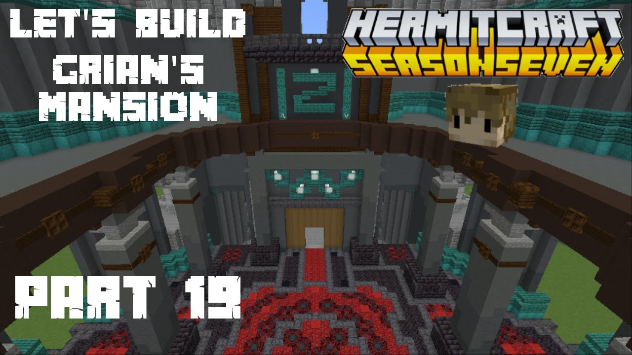 LET'S BUILD GRIAN'S MANSION From Hermitcraft Season 7 - Tutorial Series ...
