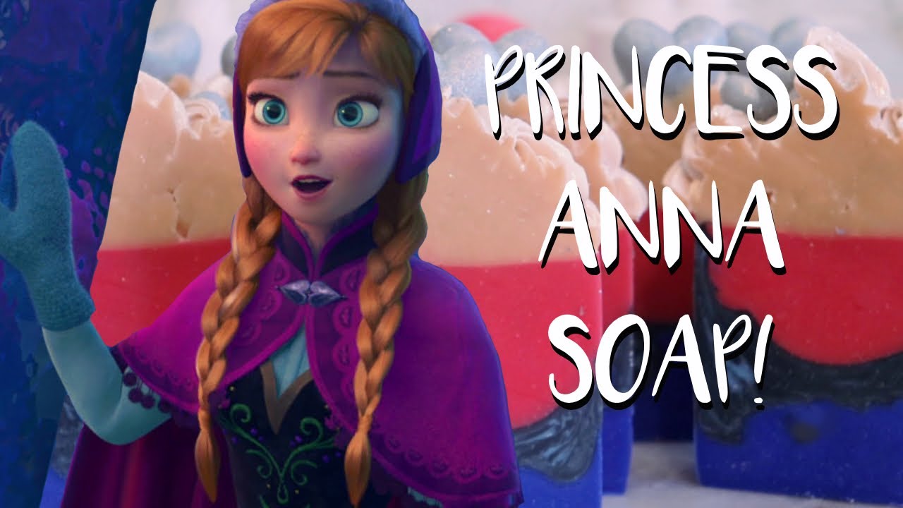 ️ Princess Anna Frozen Inspired Artisan Soap - YouTube