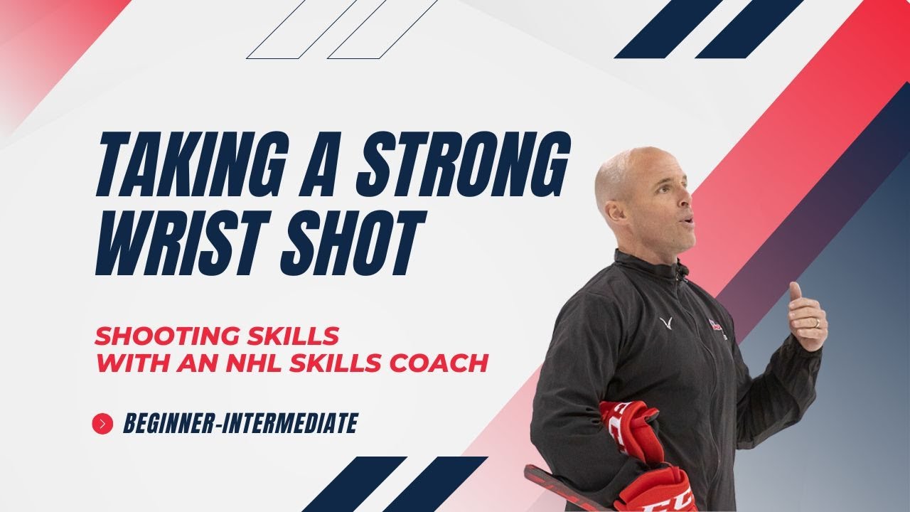 PRO HOCKEY TRAINING: A STRONG Wrist Shot - YouTube