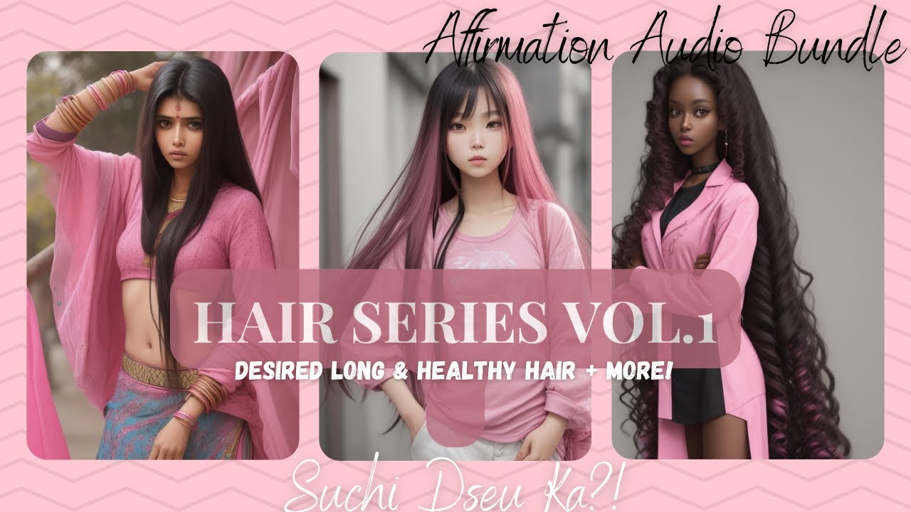 𝙃𝘼𝙄𝙍 𝙎𝙀𝙍𝙄𝙀𝙎💆‍♀️𝙑𝙊𝙇.𝟭: affirmation audio bundle for desired long healthy hair + MORE! - YouTube