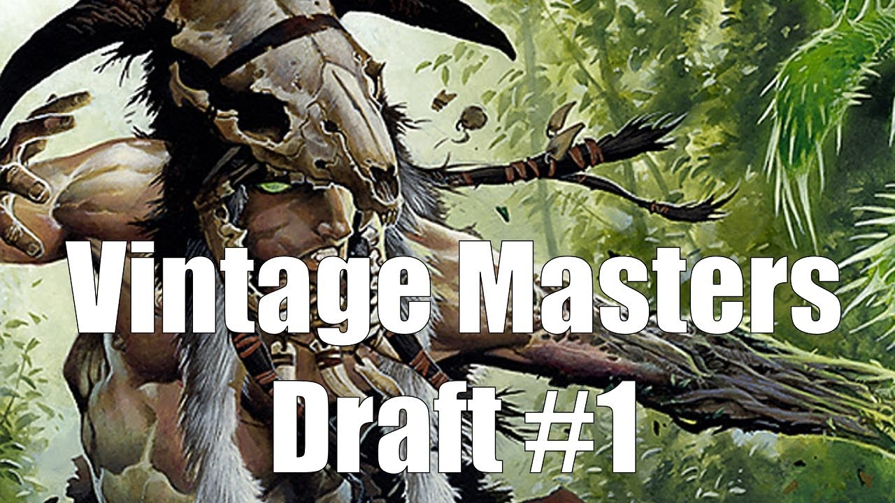 Vintage Masters Draft #1 - YouTube