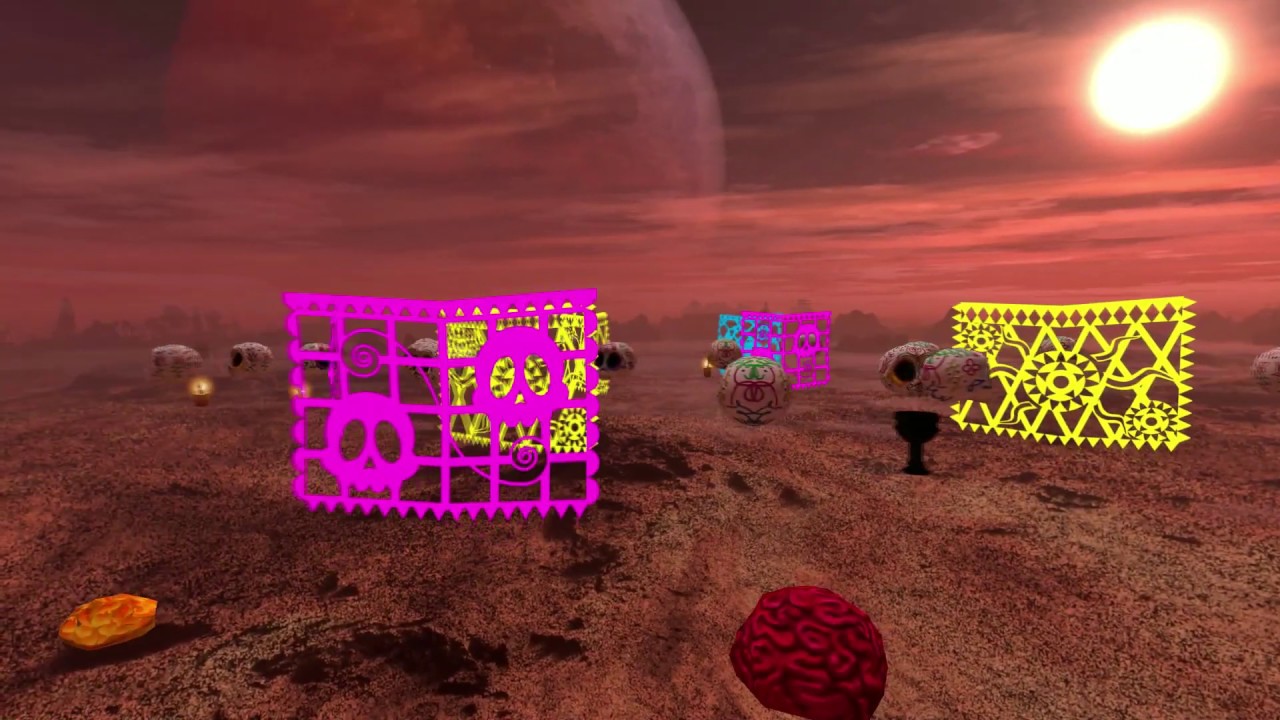 Mexican Day of the Dead Animation Music Background 3D - YouTube