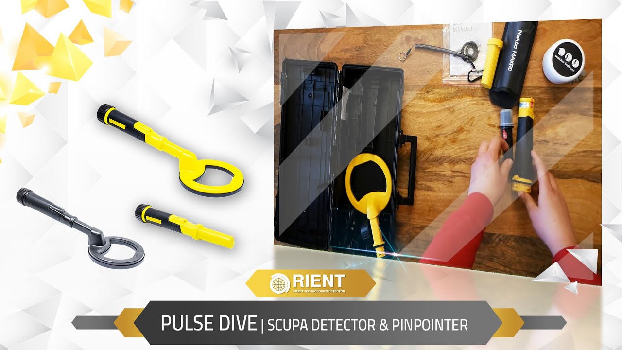 Pulse Dive Scuba Metal Detector & Pin Pointer | Unboxing & Overview ...