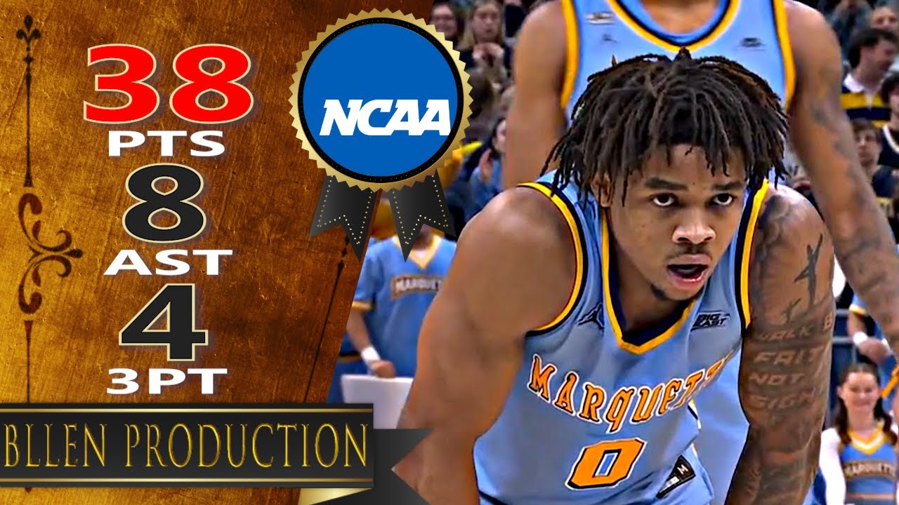 Nigel James Jr. - Career-High 38 Pts Highlights｜Providence vs Marquette ...