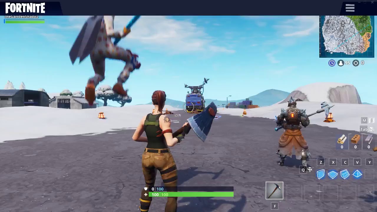 Fortnite stream begining New to fortnite - YouTube