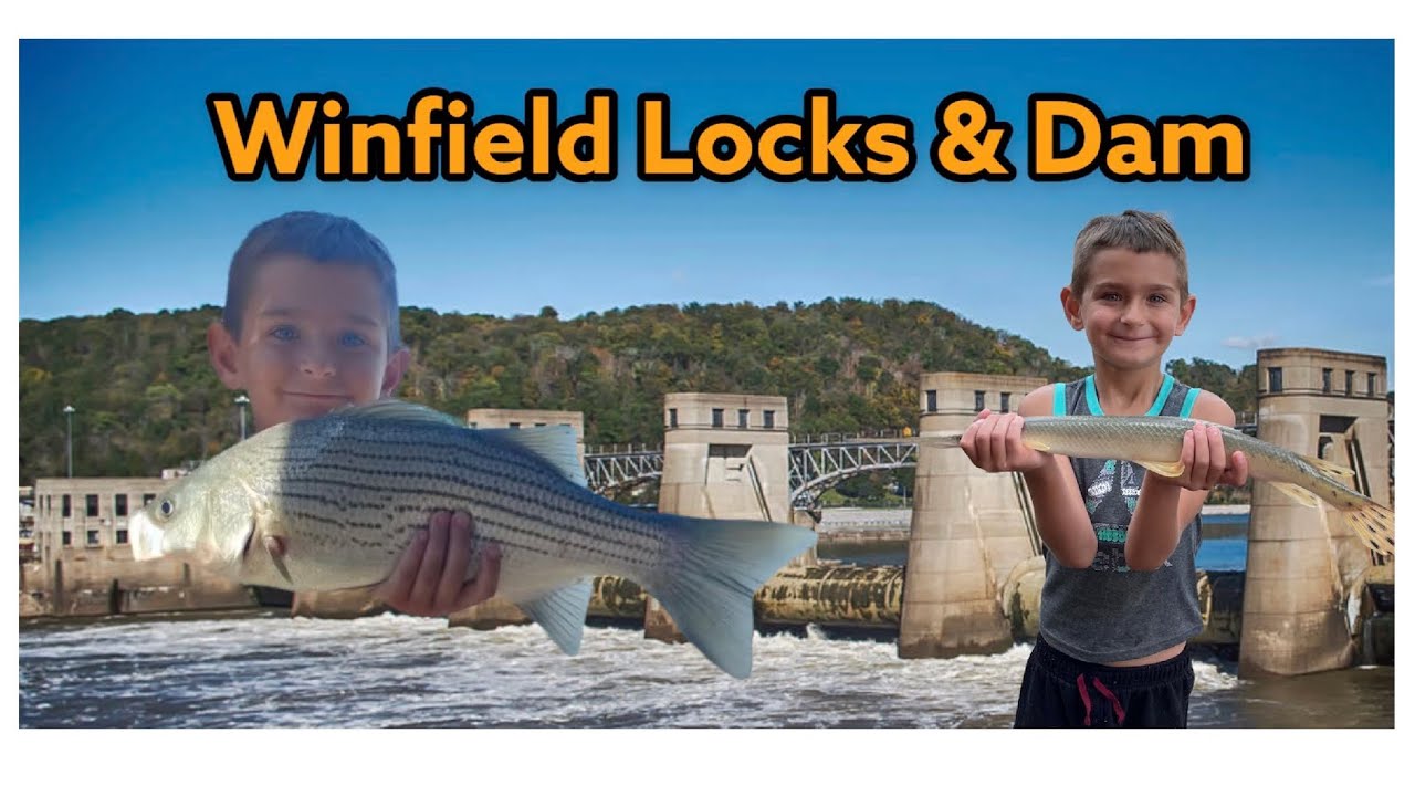 Winfield Locks & Dam | Fishing | WV | 304 - YouTube
