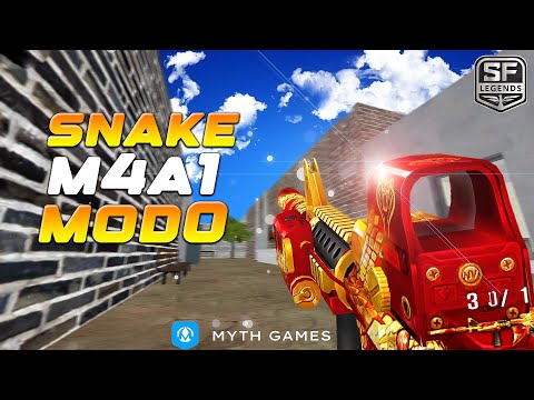 Ang SAKIT ng SNAKE M4A1 MOD0 sa SF Legends !!
