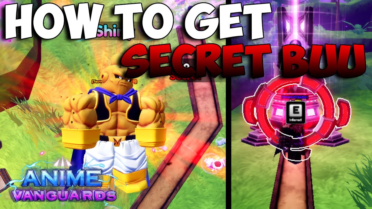 How To Get The *NEW* Secret Buu Unit In Anime Vanguards - YouTube