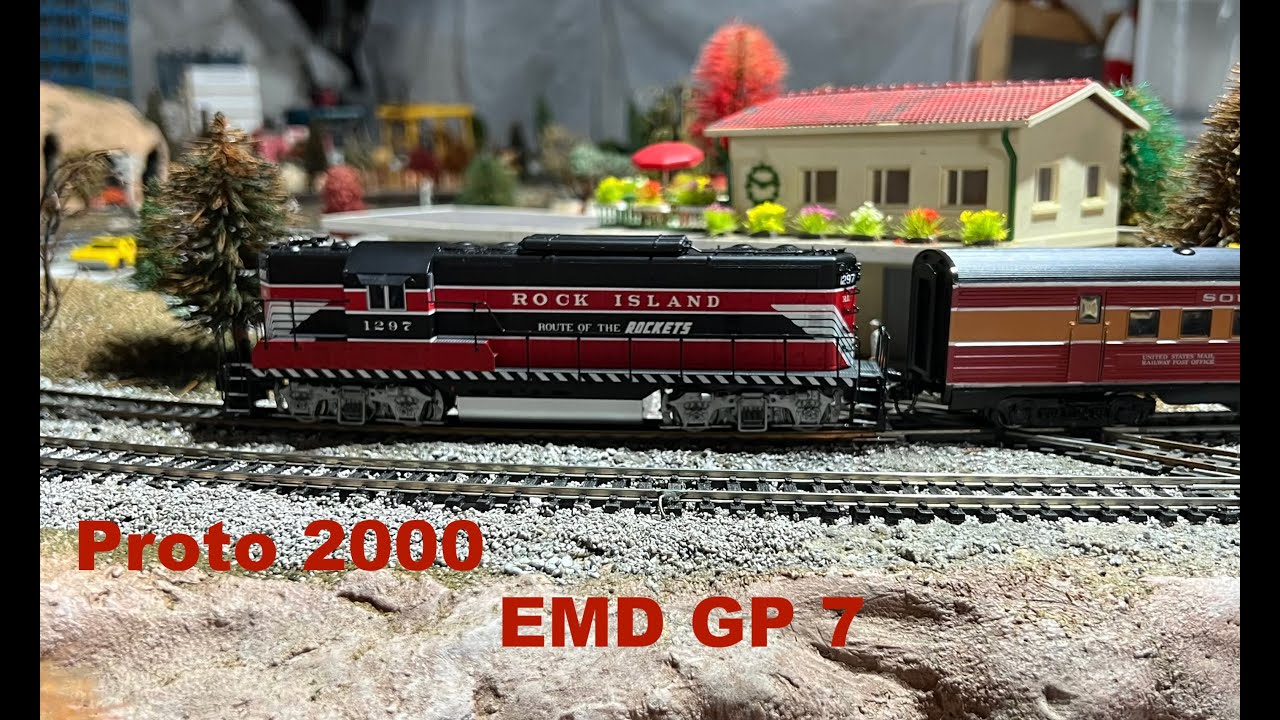 Proto 2000 EMD GP7 Restoration - YouTube