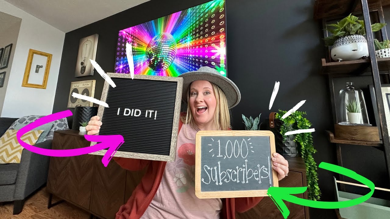 Let’s CELEBRATE!! 1,000 YouTube Subscribers goal ACCOMPLISHED! Thoughts ...