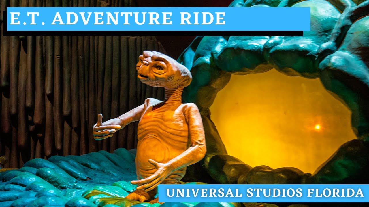 E.T. Adventure Ride - Universal Studios Florida - YouTube