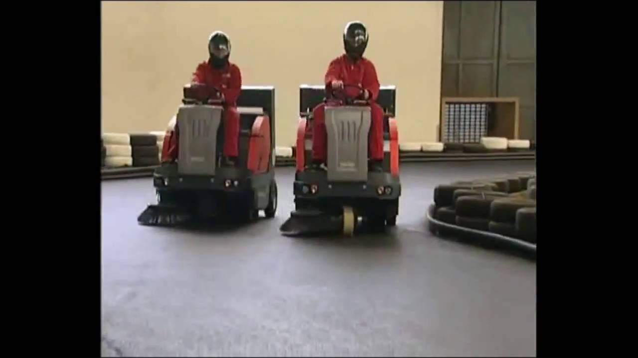 Thử nghiệm Xe quét rác công nghiệp Hako Sweepmaster B1200 - Cty Việt Hà ...