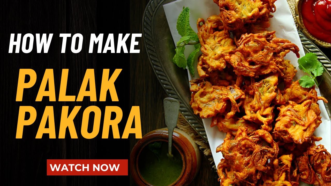 How to make Palak Pokoray / Reiepe of Palak Pokra - YouTube