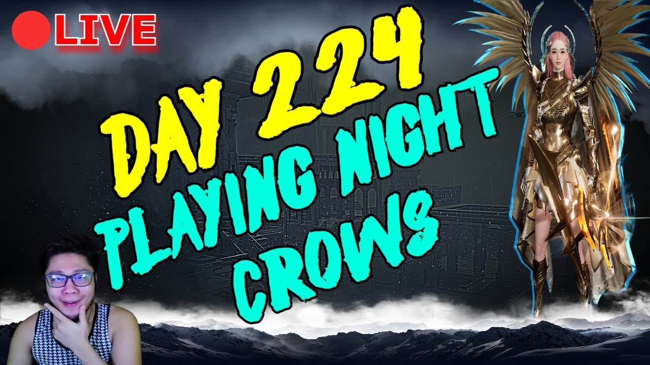 🔴LIVE:NIGHT CROWS-DAY224 | CHSG#7096 | SEA103-BISHOP | TAMANG DAILIES AT EXP GRIND MUNA. [FIL ...