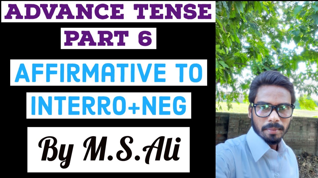 ADVANCE TENSE PART 6 - YouTube