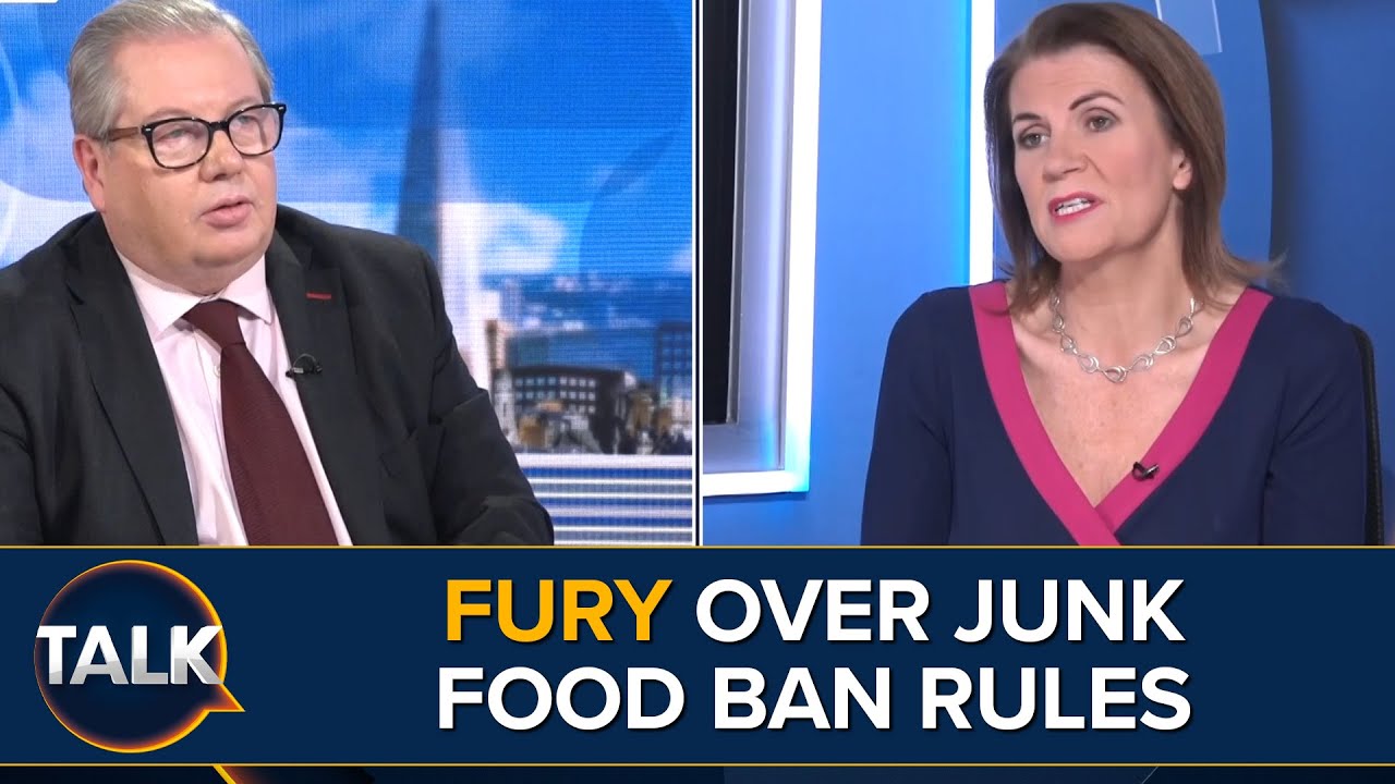 "Whole Junk Food Ban Thing Is Outrageous" | Julia Hartley-Brewer x Mike ...