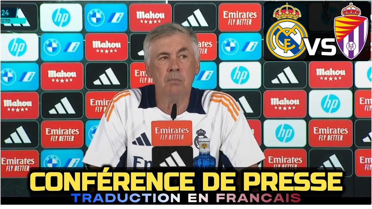 CONFERENCE DE PRESSE FR (audio) | Real Madrid vs Real Valladolid ...