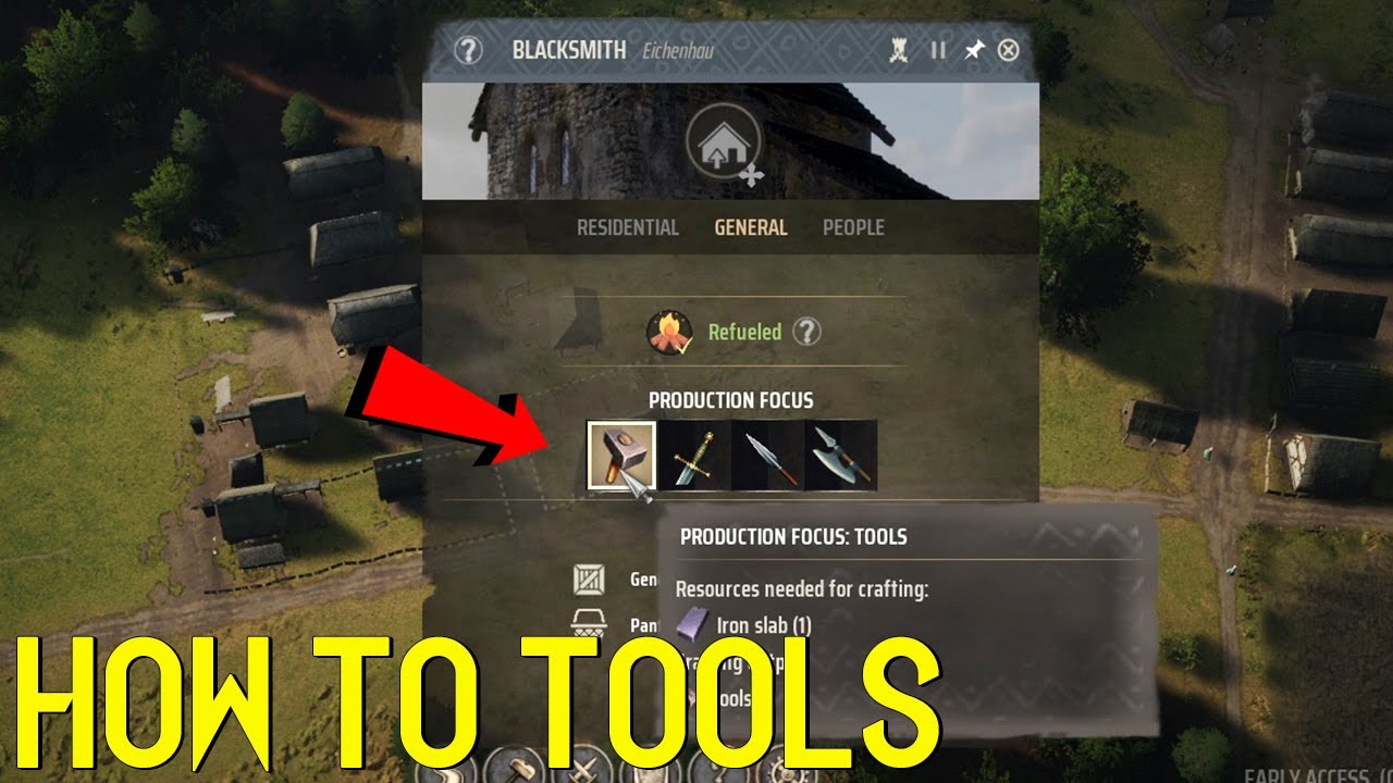 How to Make Tools in Manor Lords (Guide) - YouTube