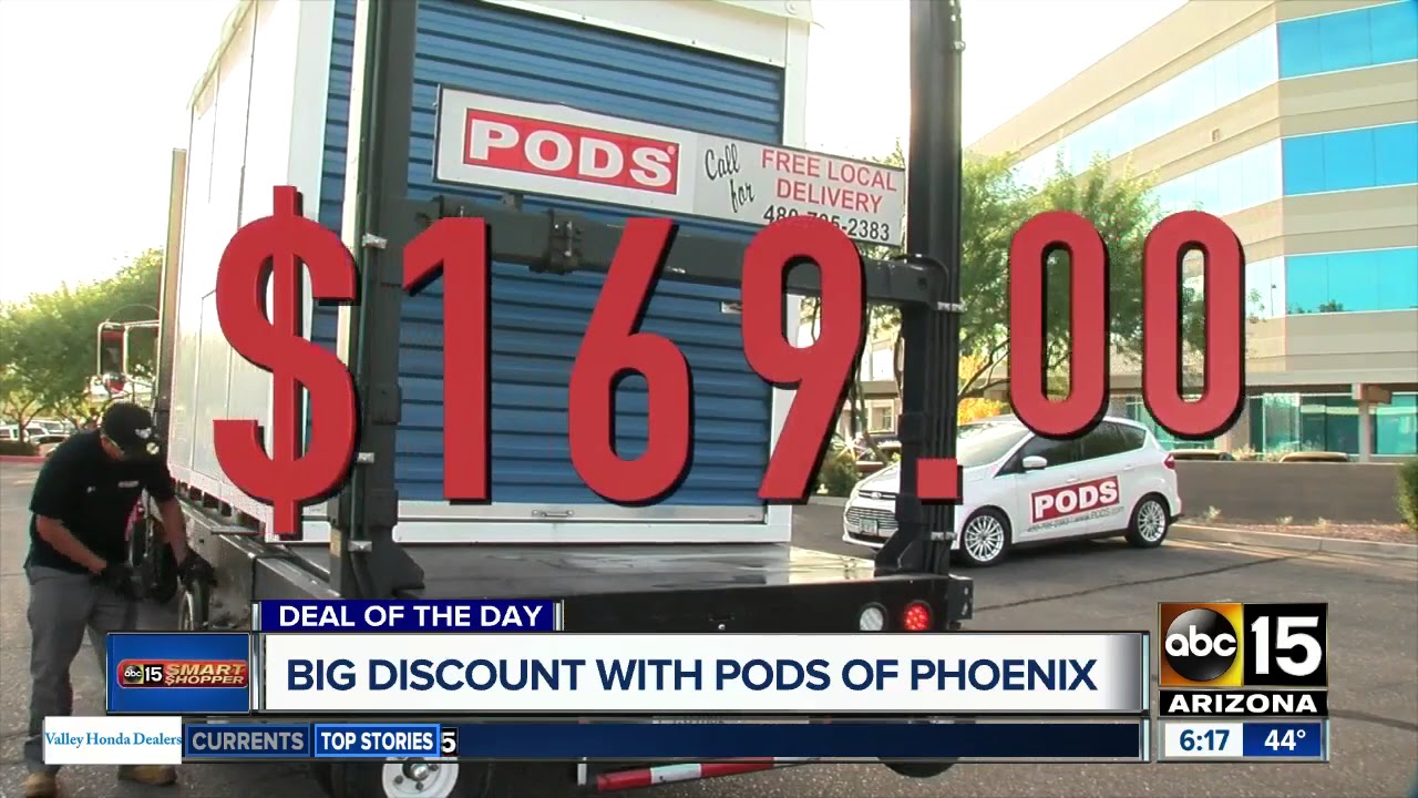 Check out this discount with PODS of Phoenix - YouTube