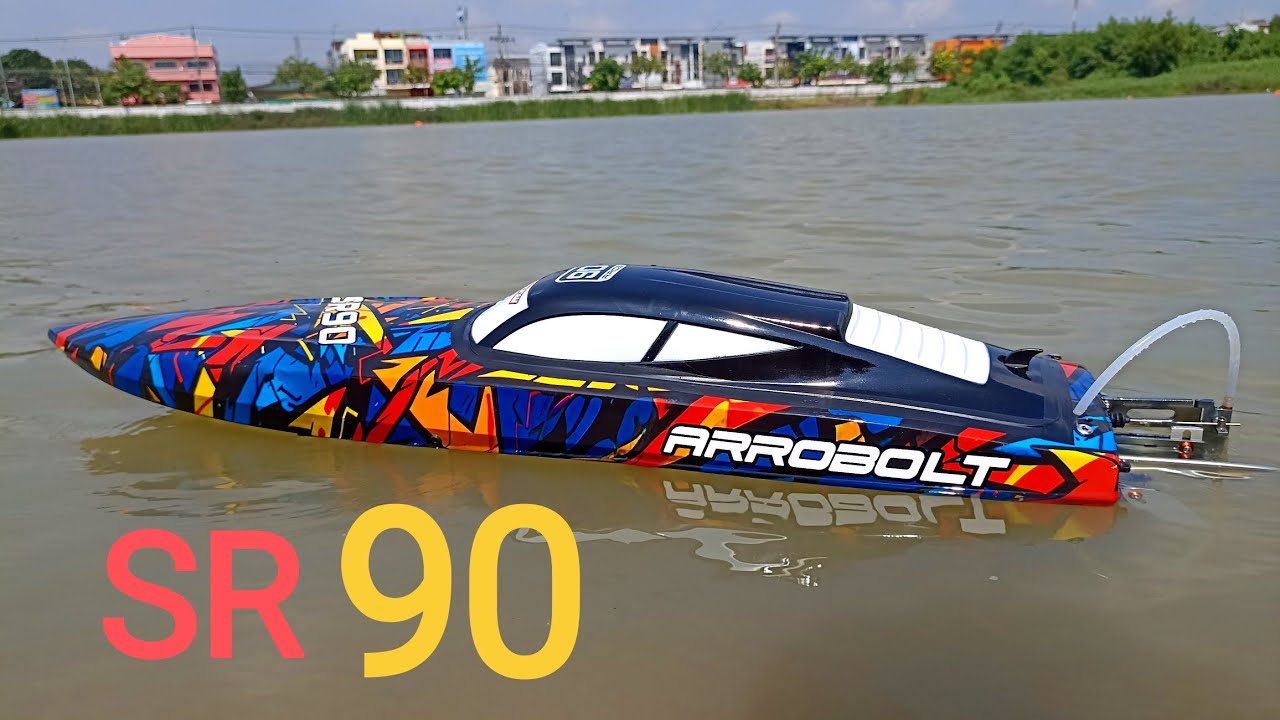 SR90 RC Boat - YouTube