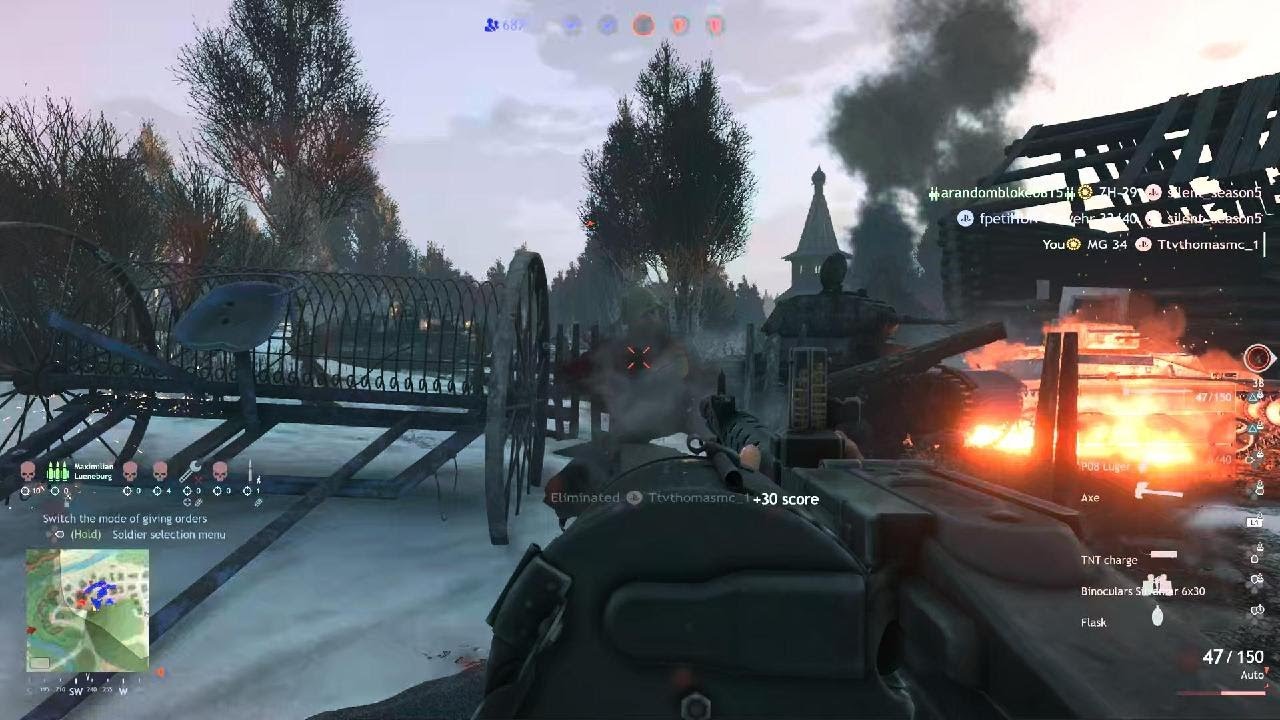 Enlisted; Birch Grove - Battle of Moscow Max Lvl Gameplay - YouTube