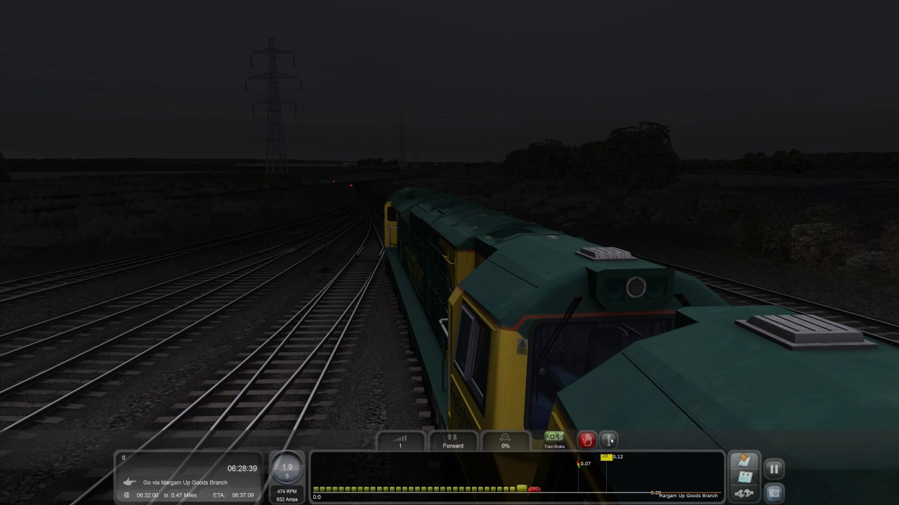 Train Simulator 2017 - [BR Class 70] 6H23 Margam T.C. to Llanwern ...