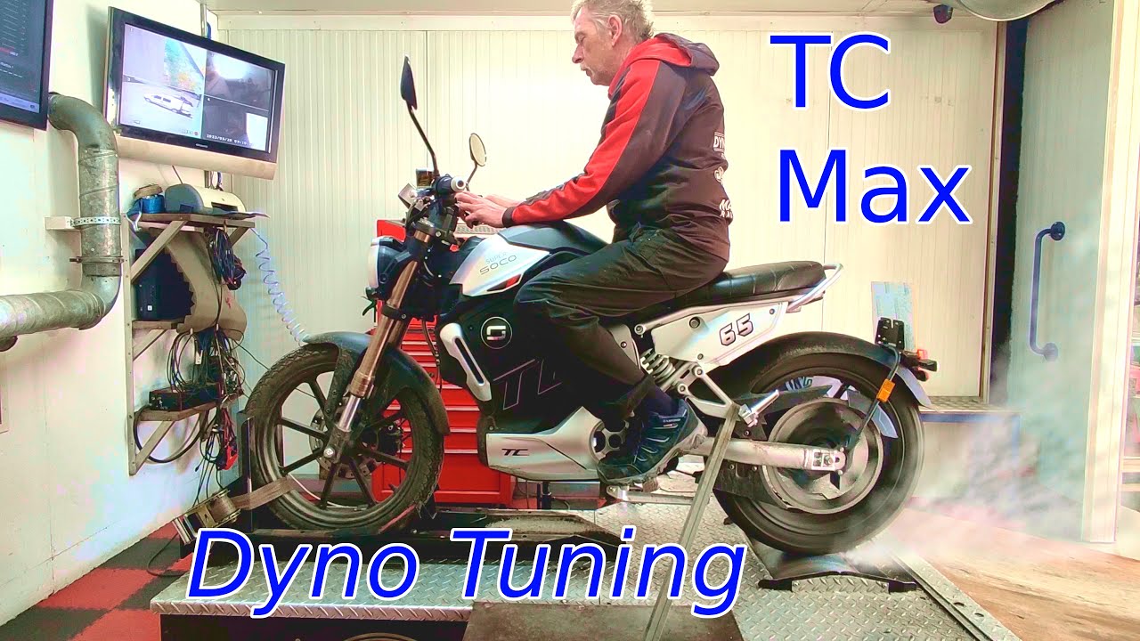 Super Soco TC Max - Dyno Tuning - YouTube