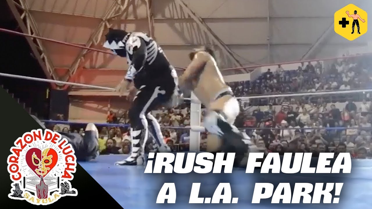 Rush, Dralístico y Bestia del Ring vs L.A. Park, Hijo de L.A. Park y L ...