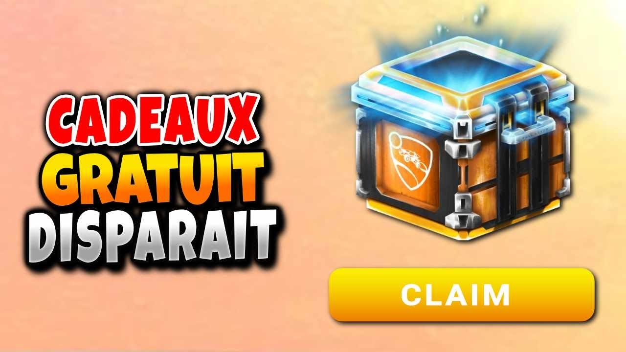 ces Cadeaux GRATUIT Disparaissent dans 24h Rocekt League - YouTube
