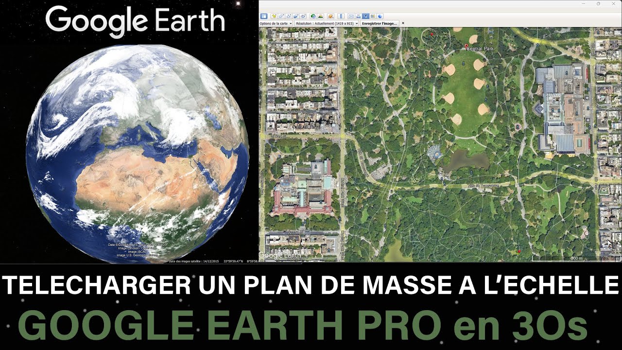 Importation de Plans de Masse sur Google Earth | Tutoriel complet - YouTube
