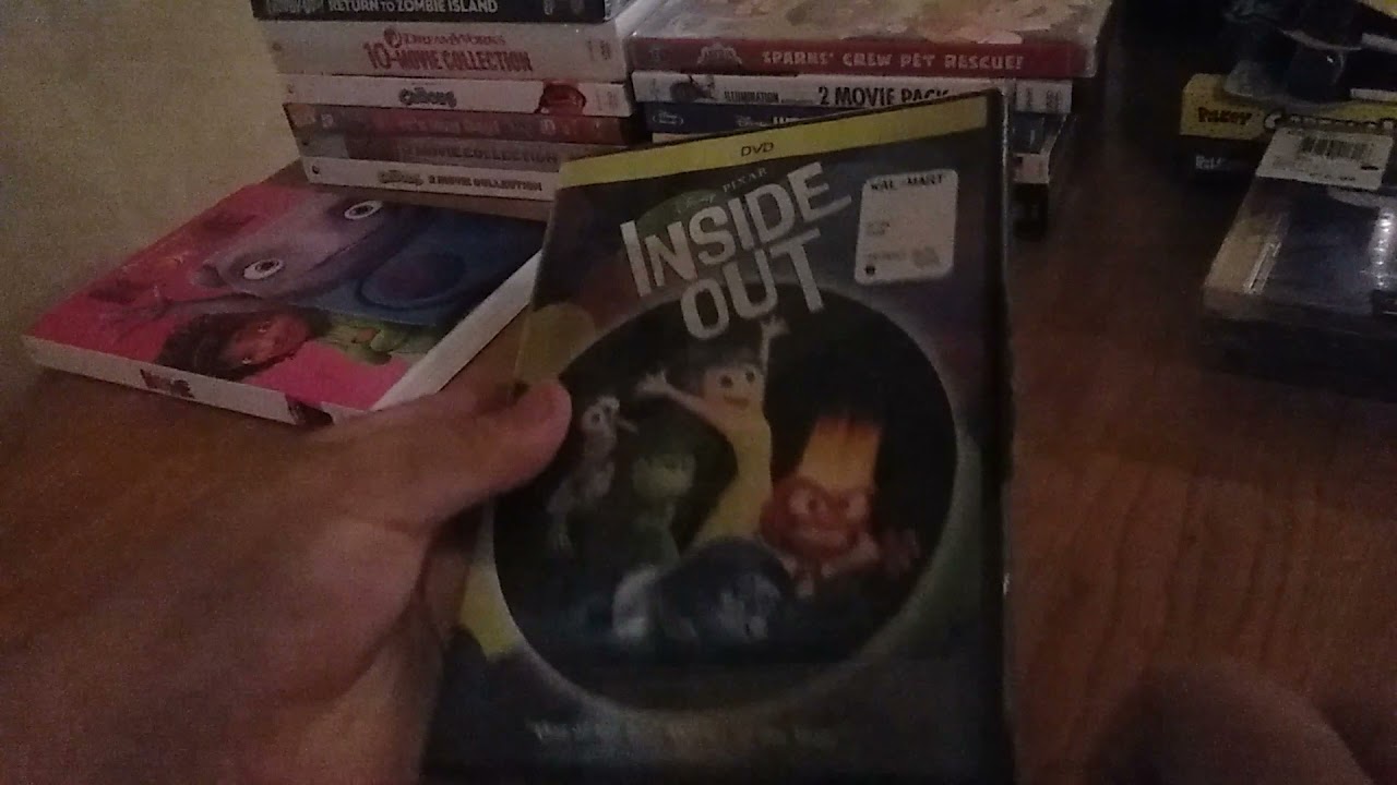 Inside Out DVD Unboxing (Grandma's House Version) - YouTube