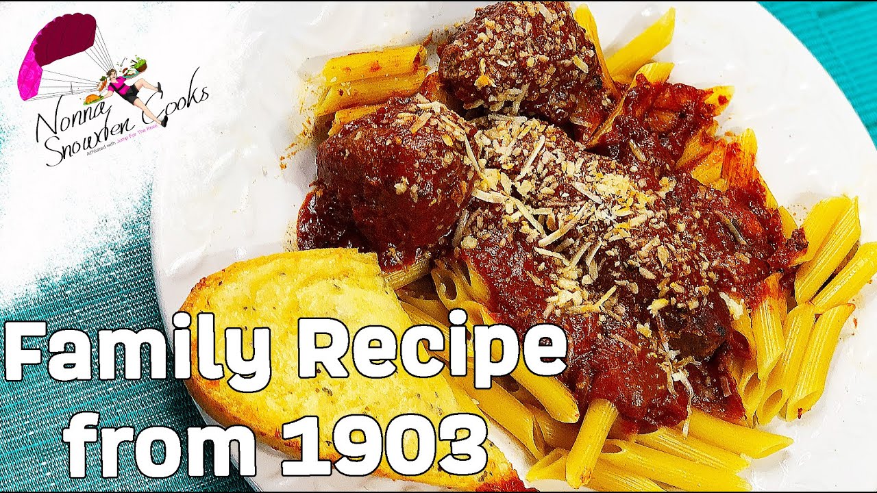 How to Make Mama Tess' Spaghetti and Meatballs - YouTube