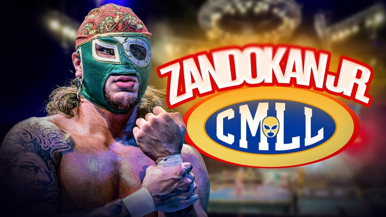 ZANDOKAN JR el verdadero y único RUDO que tiene el CMLL - YouTube
