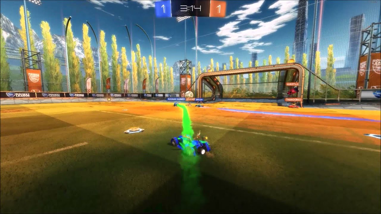 Real "Rocket Goal" [Rocket League] - YouTube