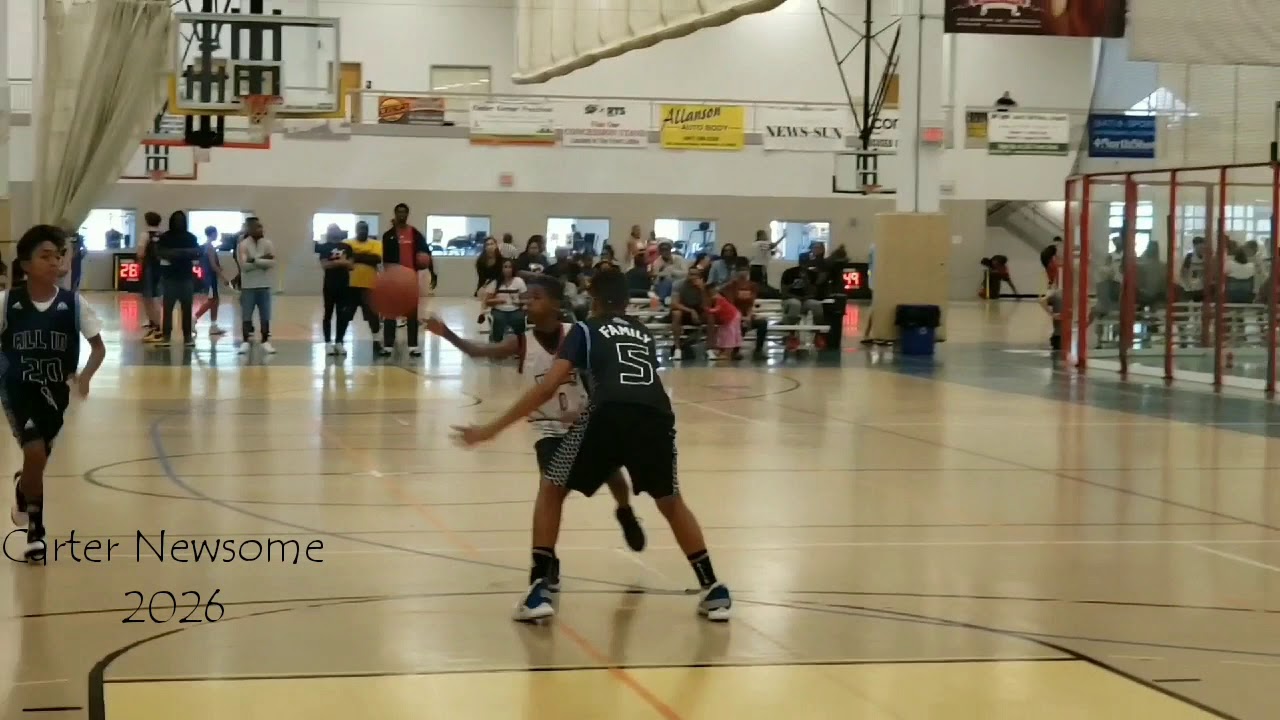 Carter Newsome c/o 2026 5th grade Future Elite - YouTube