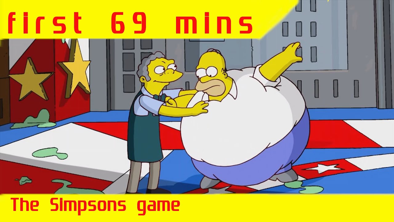 The Simpsons game (first69mins) Xbox 360 - YouTube