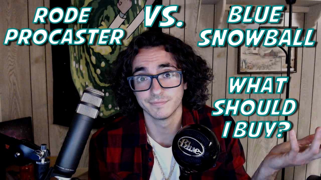 Rode Procaster vs Blue Snowball (TEST/REVIEW) - YouTube