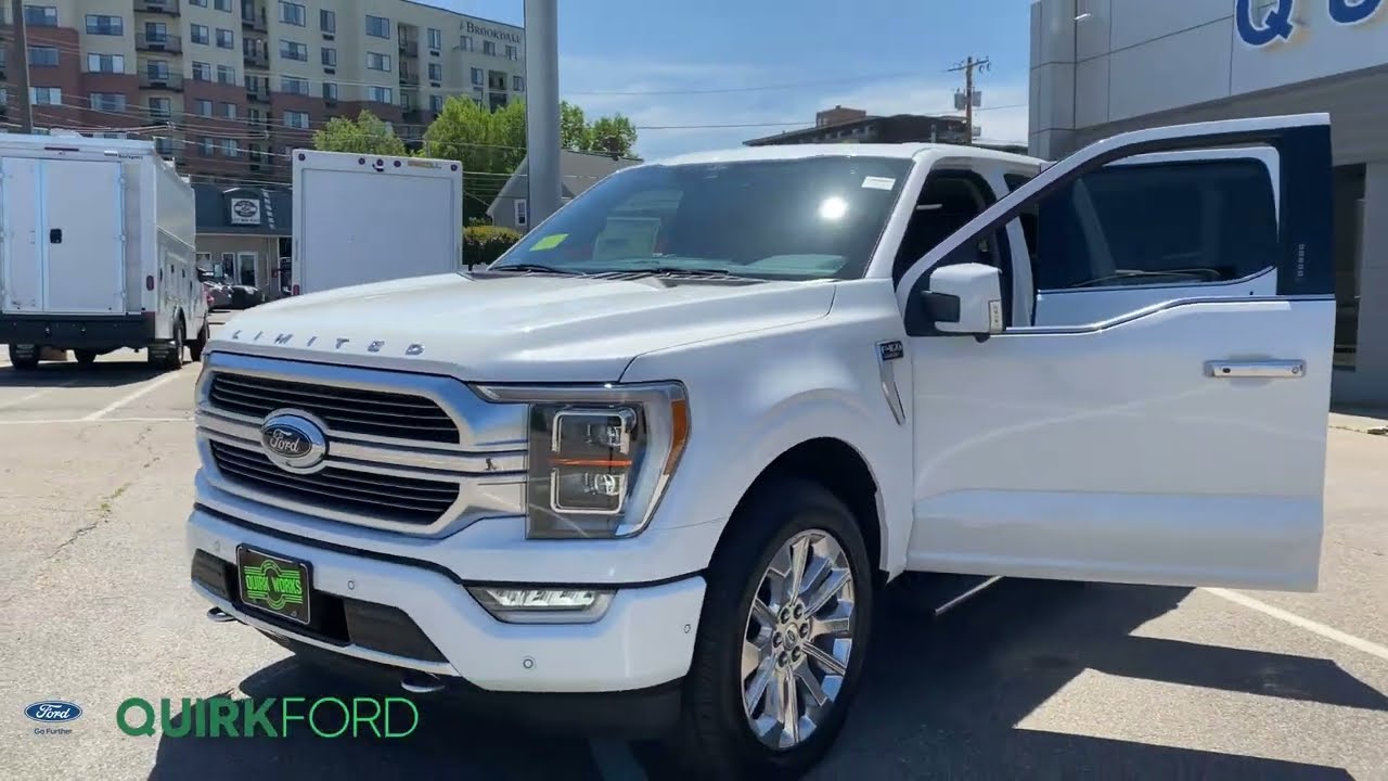 2022 Ford F150 Limited Blue