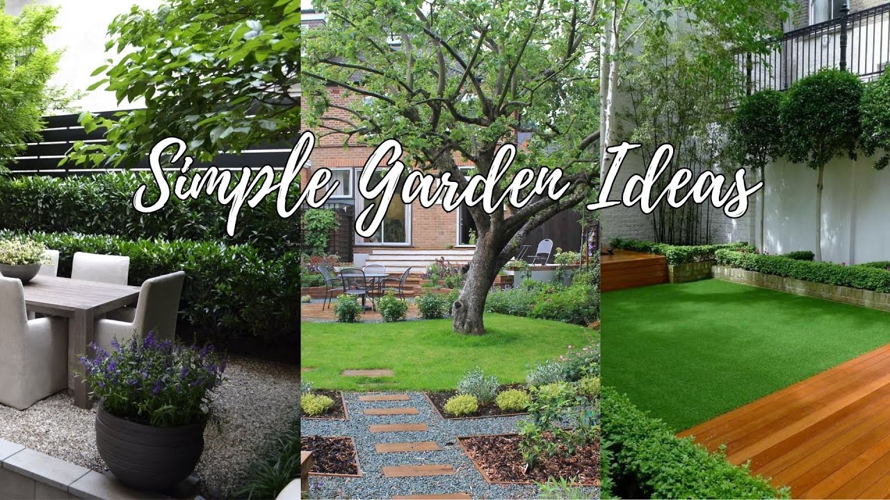 Simple Garden Design Ideas That Will Make Your Outdoor Area Look Fresh ...