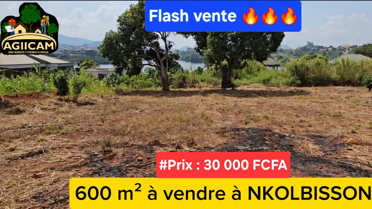 Magnifique terrain à vendre à YAOUNDÉ, NKOLBISSON - YouTube