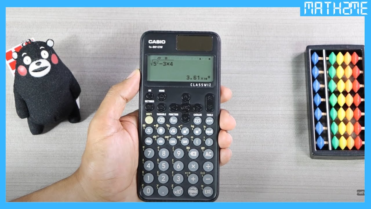 Configura así tu calculadora antes del examen | Casio Fx - 991 cw - YouTube