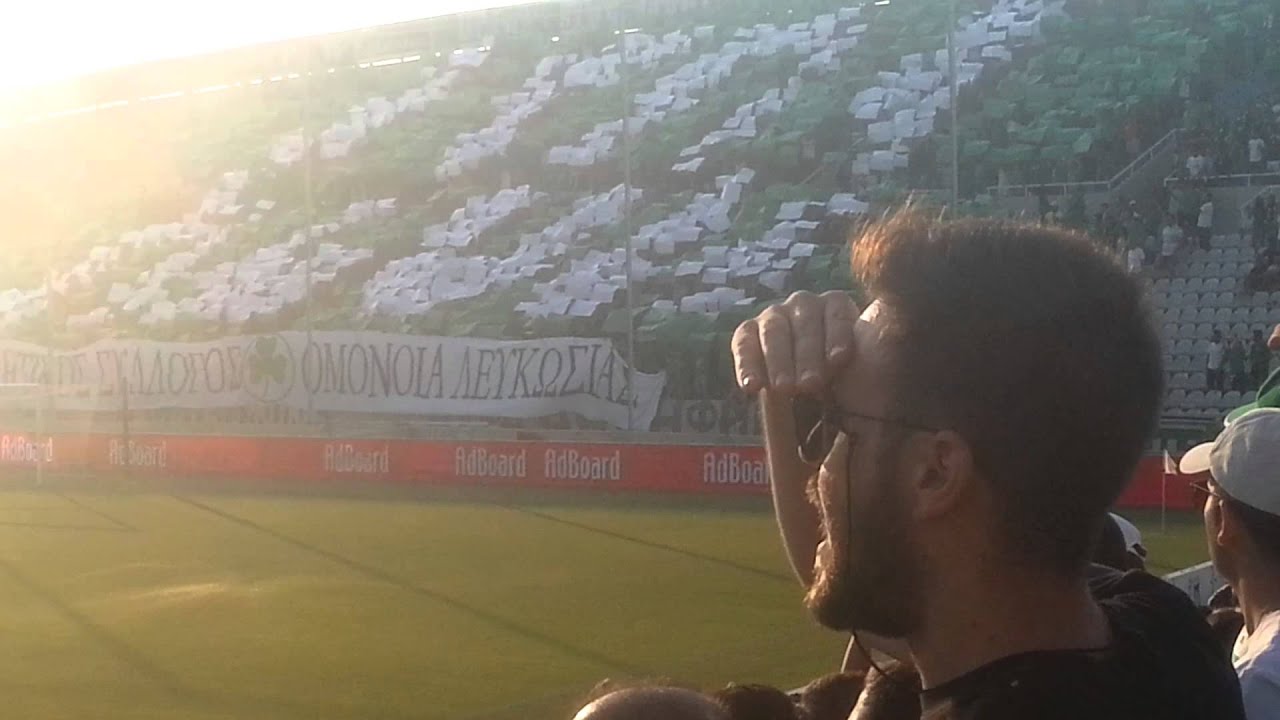 OMONOIA-dynamo batumi ΕΙΣΟΔΟΣ ΘΥΡΑ 9 - YouTube
