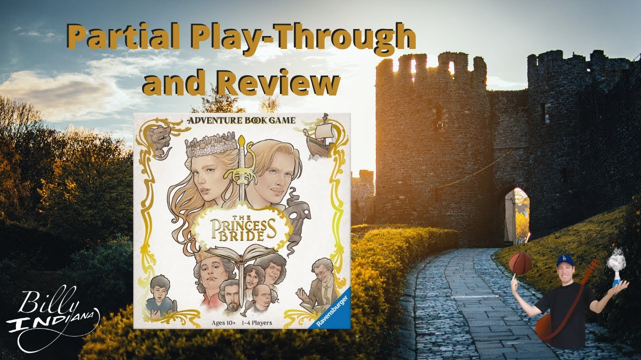 The Princess Bride Adventure Book Game Partial Play-Through and Review ...