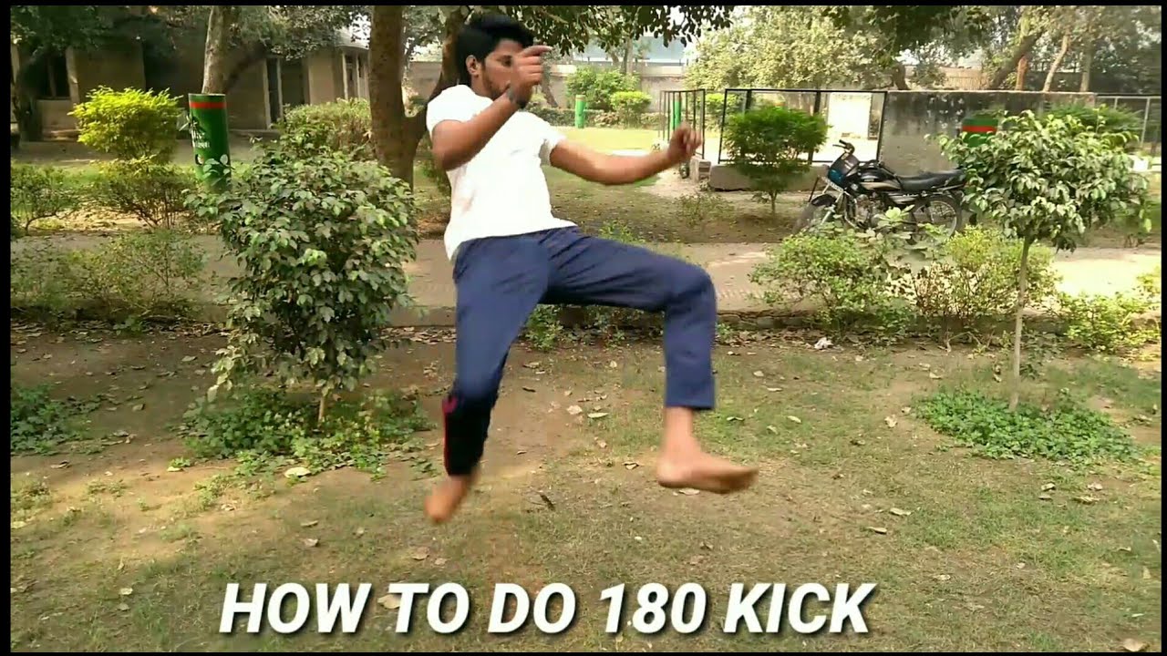 How to 180 kick - YouTube