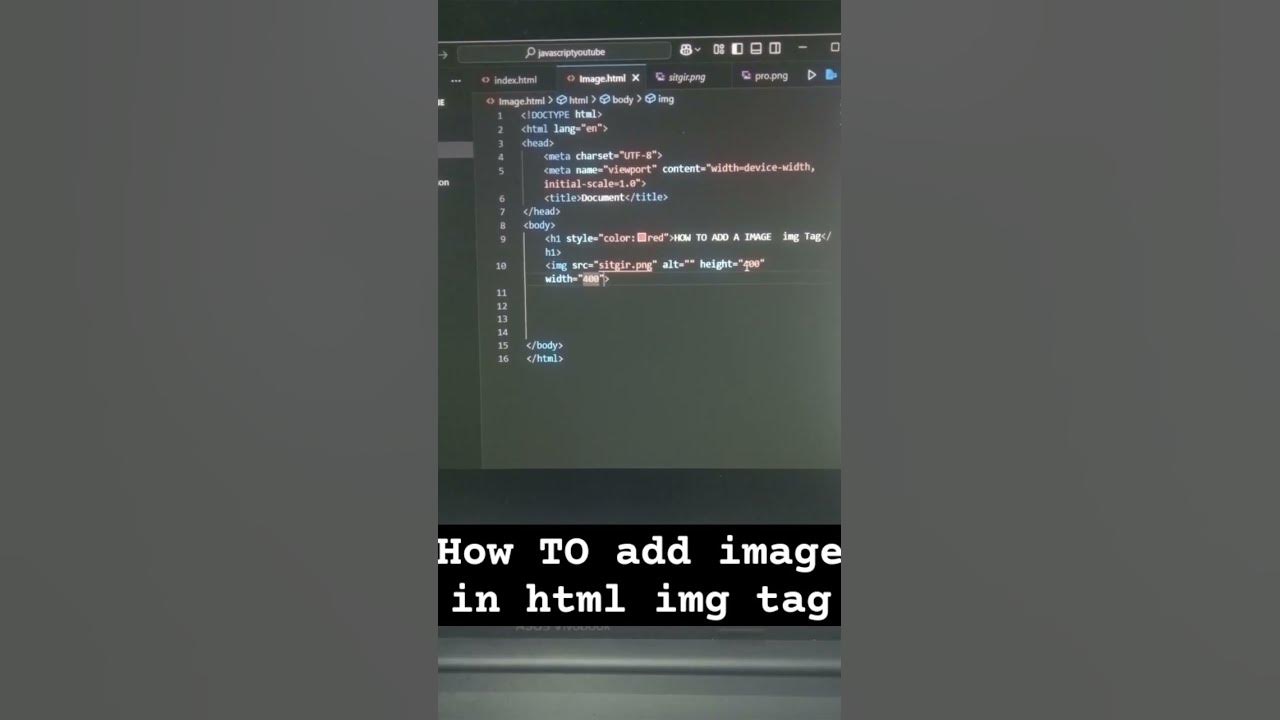 Insert image in HTML | Html Image Tag #html html me image kaise lagaye #html #shortsvideo # ...
