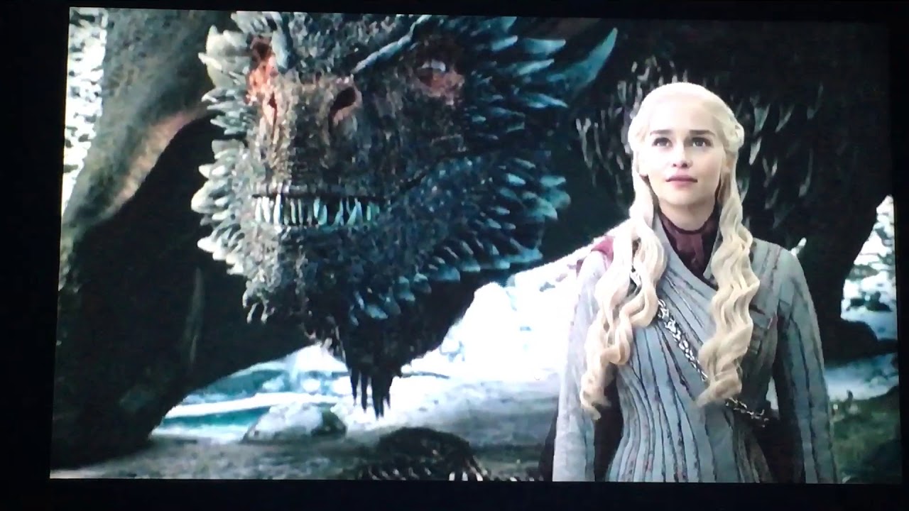 Daenerys Checks On Drogon & Rhaegal - Game of Thrones Season 8 Episode ...