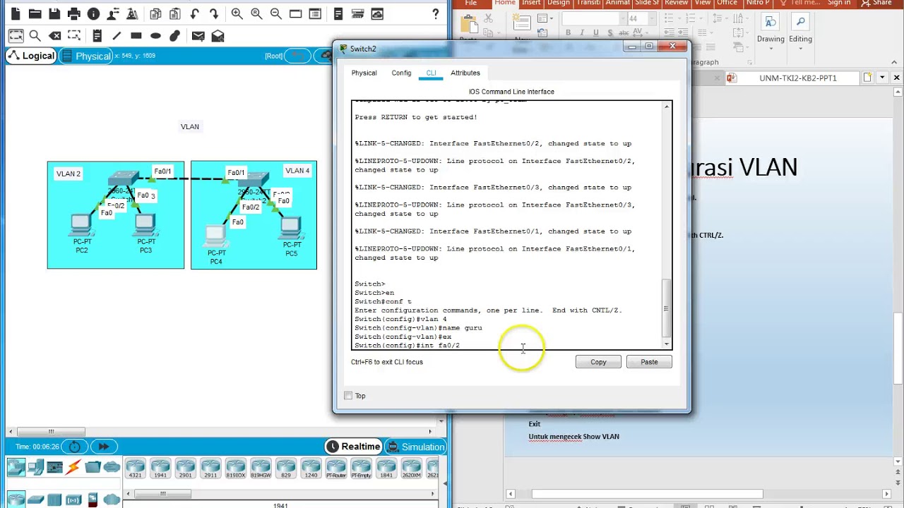 Konfigurasi VLAN Static - YouTube